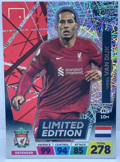 Trading Cards - VIRGIL VAN DIJK - PANINI English Premier League 2022/23 ...