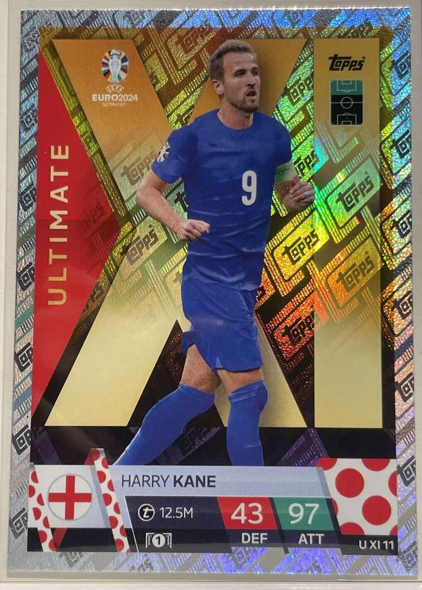 Trading Cards - HARRY KANE - Topps `UEFA EURO 2024` Collection ...