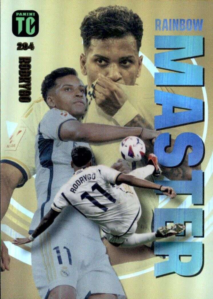 Trading Cards - RODRYGO - PANINI `TOP CLASS` 2024 - RARE FOIL `RAINBOW ...