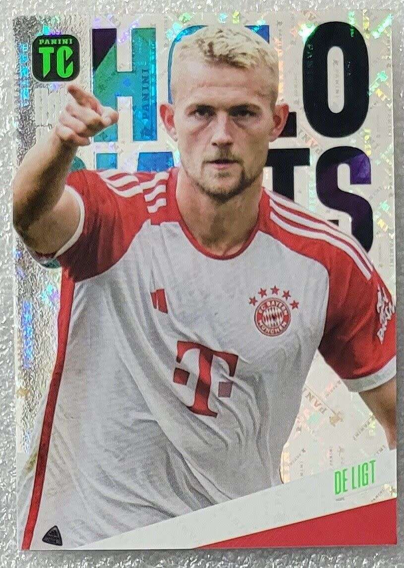 Trading Cards - M. DE LIGT - PANINI `TOP CLASS` 2024 - RARE FOIL `HOLO ...