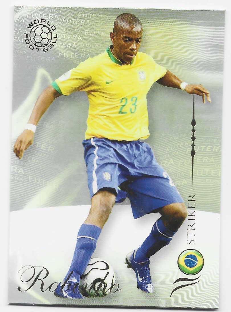 Trading Cards - ROBINHO (Brazil) - FUTERA WORLD FOOTBALL 2007 ...