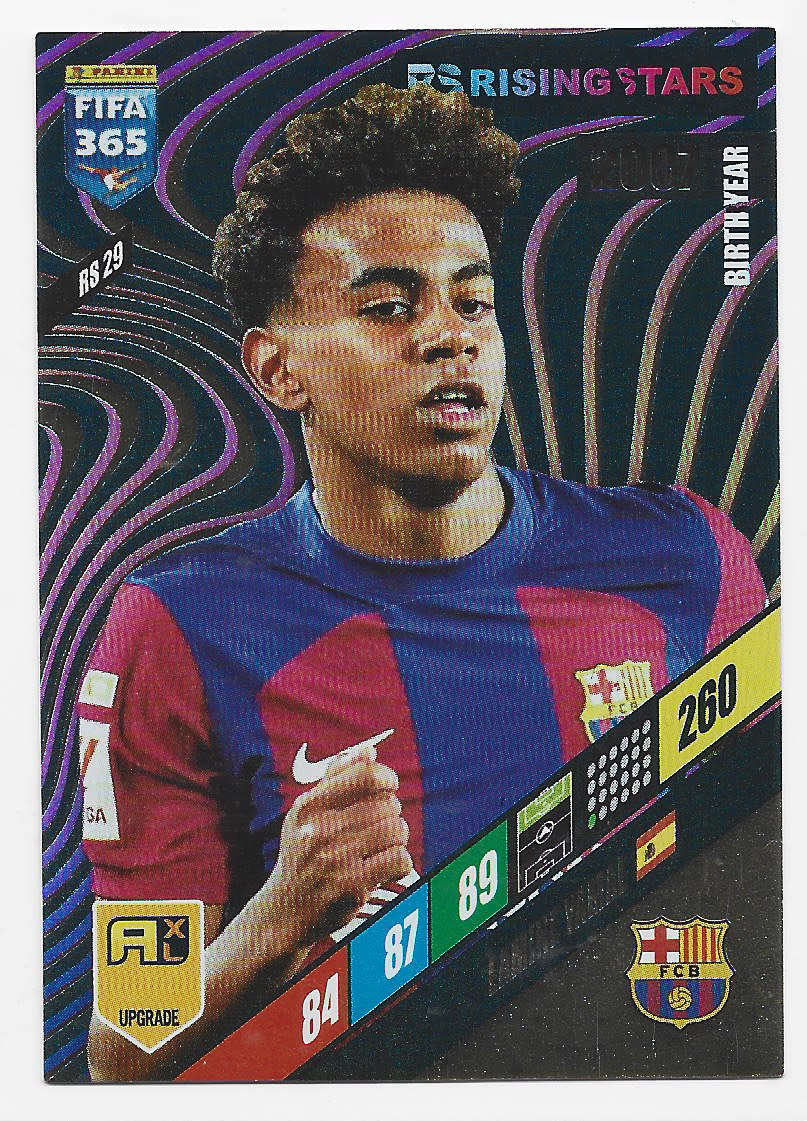 Trading Cards - LAMINE YAMAL - PANINI `FIFA 365 COLLECTION` UPD. 2024 ...