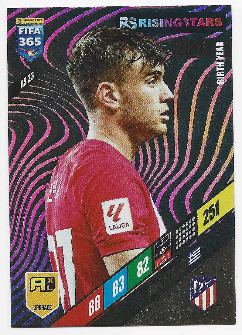 Trading Cards - ILIAS KOSTIS - PANINI `FIFA 365 COLLECTION` UPD. 2024 ...