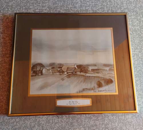 Other Artwork - A framed and signed Hugh Brandon Cox (1917-2003) water ...