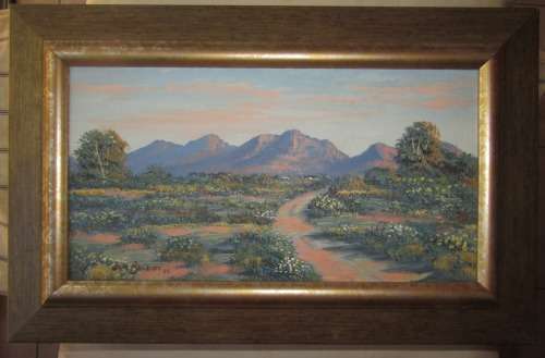 Paintings - DON BENZIEN LISTED SOUTH AFRICAN ARTIST OIL ON BOARD was ...