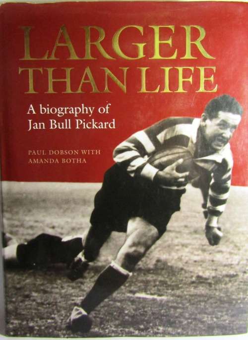 Sporting Memorabilia - JAN "BULL" PICKARD - AN A4 SIZE BIOGRAPHY COFFEE ...