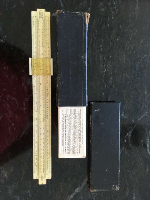 Other Scientific Instruments - UNIQUE brand Log-Log Slide Rule With ...