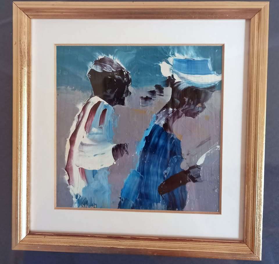 Paintings - Original oil on board by South African artist Makiwa was ...