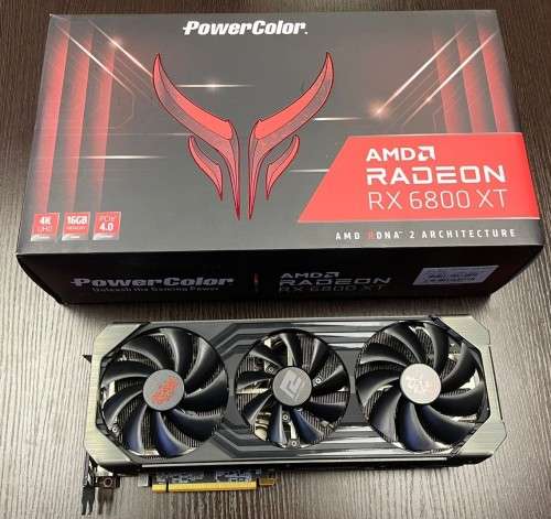 Graphics & Video Cards - Powercolor AMD Radeon RX6800XT Red Devil OC ...