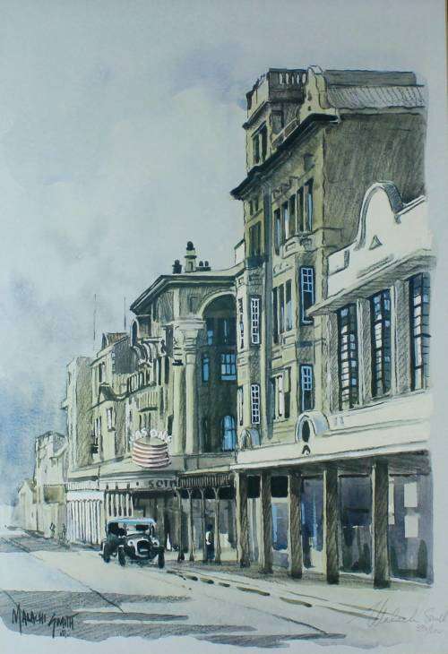 Limited Editioned Prints - Malachi Smith - Masons Building - Limited ...