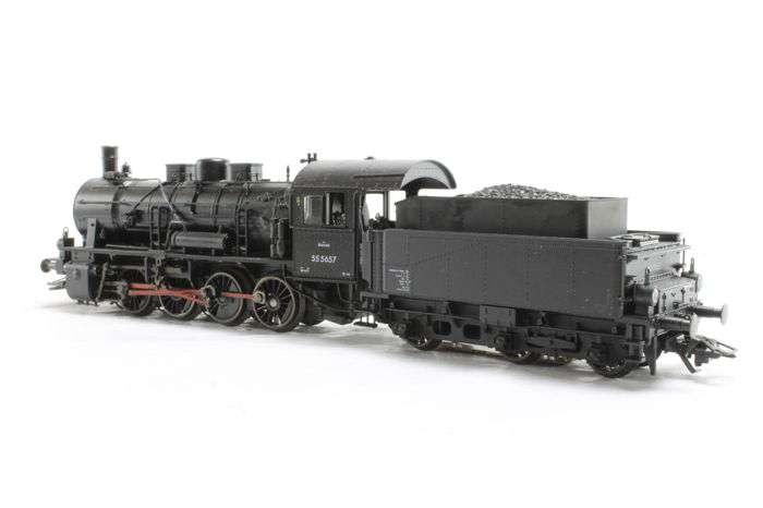 Locomotives - Marklin 37558 steam loc series BR 55 of the OBB terms ...