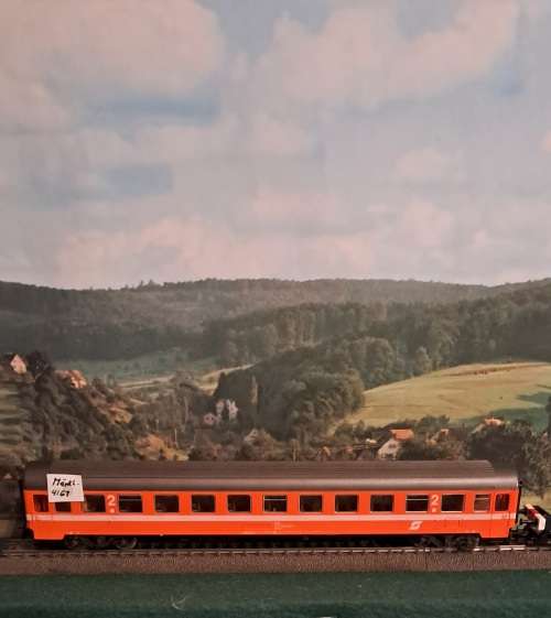 Rolling Stock - Marklin 4167 H0 OBB 2kl Eurofima passenger coach was ...