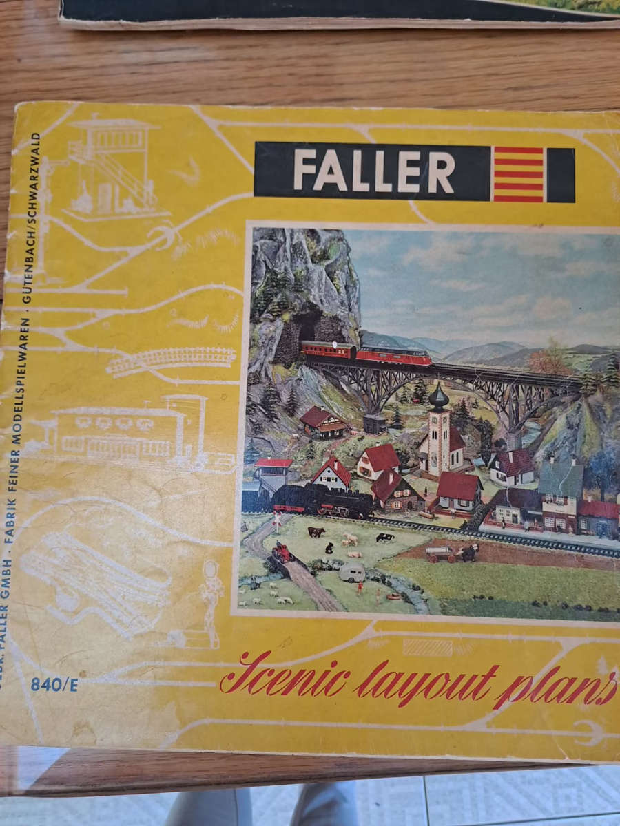 Catalogues & Magazines - Faller scenic layout plans 840E 37 pages for ...