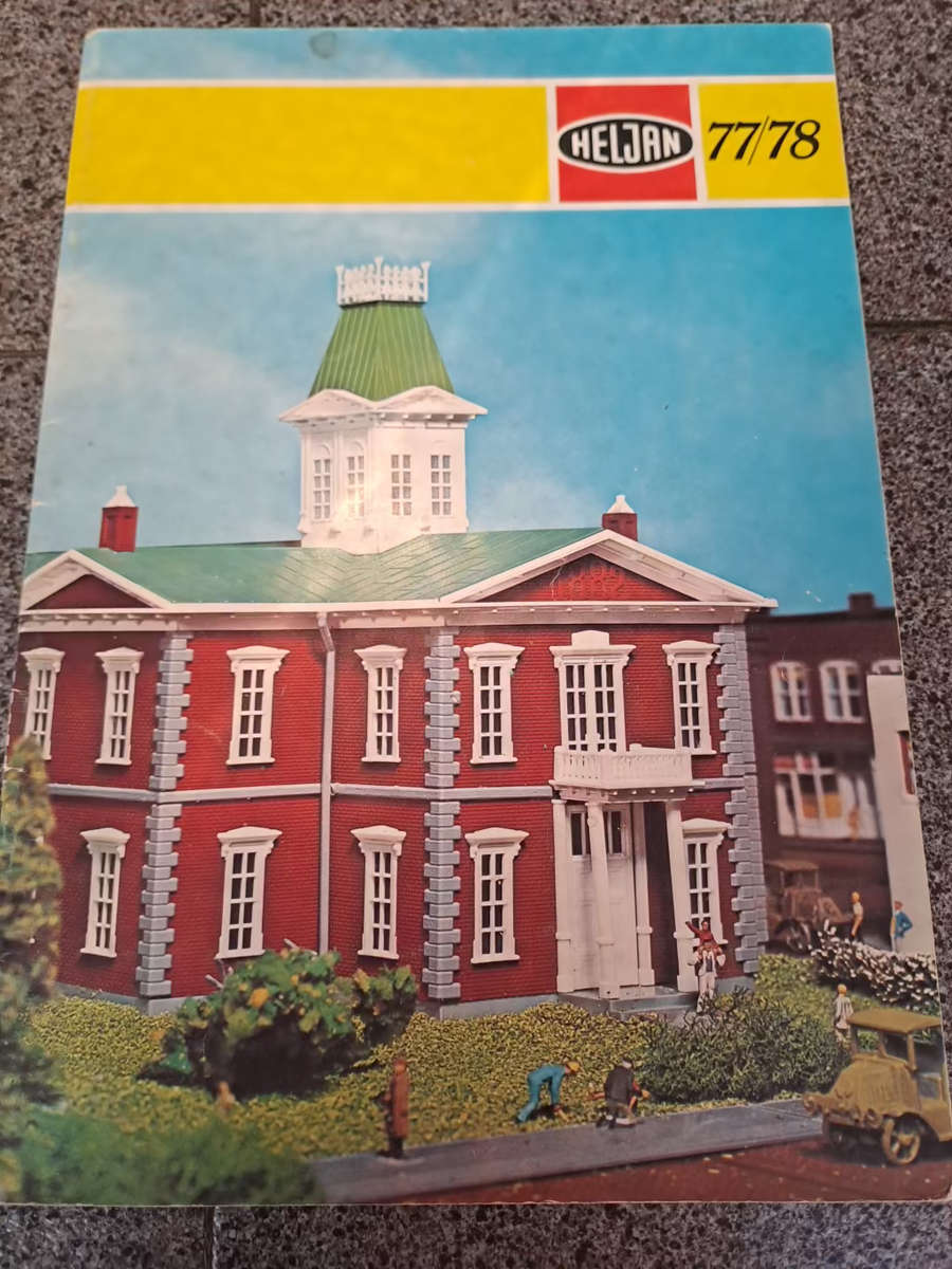 Catalogues & Magazines - Heljan building and accesories catalogue 1977/ ...