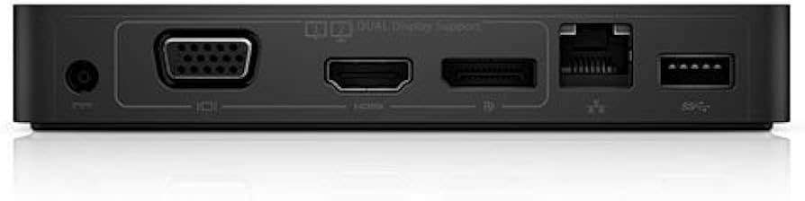 Docking Stations - Dell D1000 Universal Dock USB 3.0 Full HD Dual Video ...