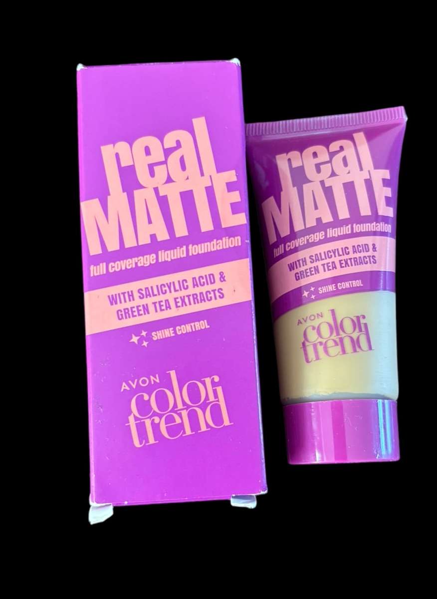 Face - Avon Color Trend Real Matte Liquid Foundation 30ml for sale in ...