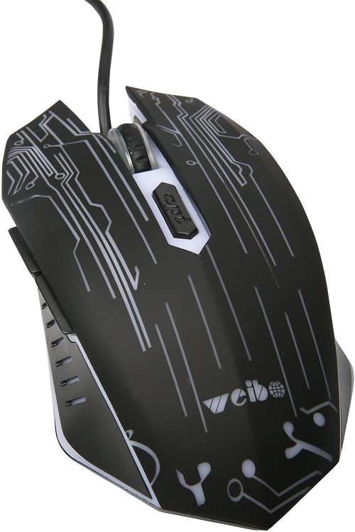 Keyboard & Mouse Bundles - Weibo Gaming Mouse, 1600 DPI USB Wired ...