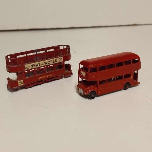 Models - Vintage Die Cast Lesney Bus and Tram - Made In England was ...