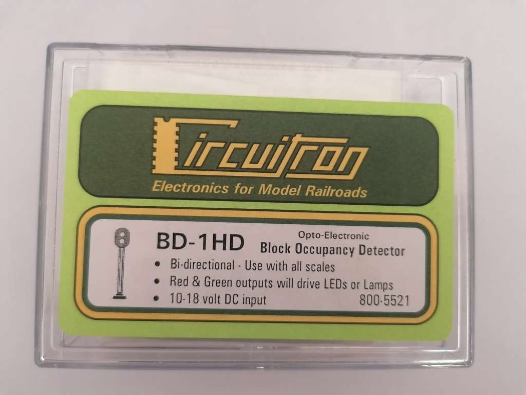 Parts & Accessories - Model Railroad Circuitron BD-1 HD Block Occupancy ...