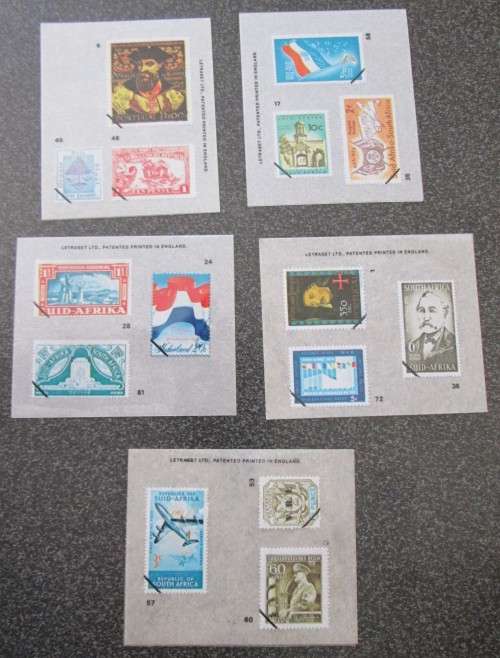 Republic of South Africa - Republic of South Africa Lot of 51 Transfer ...
