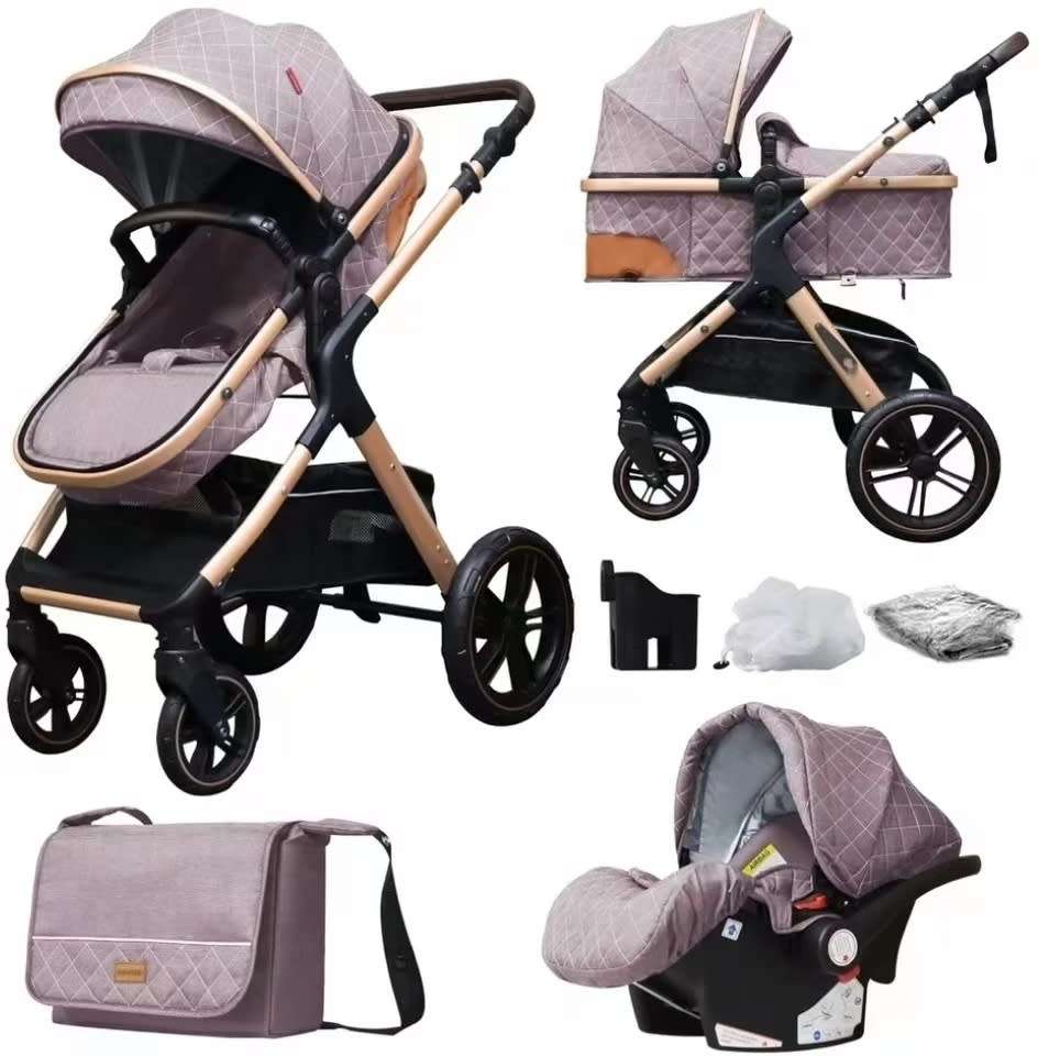Strollers - Belecoo X1 Baby Pram Stroller 3 in 1 Kids Carry Pram ...