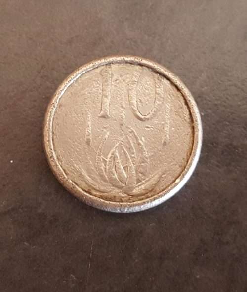 Ten Cent - SOUTH AFRICAN 10 C ERROR COIN was listed for R300.00 on 13 ...