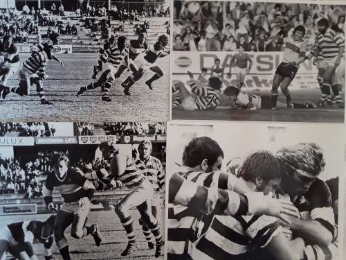 Sporting Memorabilia - Rhodesia Rugby 1970s - 6 Original Photos was ...