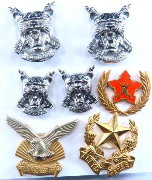 South African Army - Southern African Army Badges (x7) was sold for ...