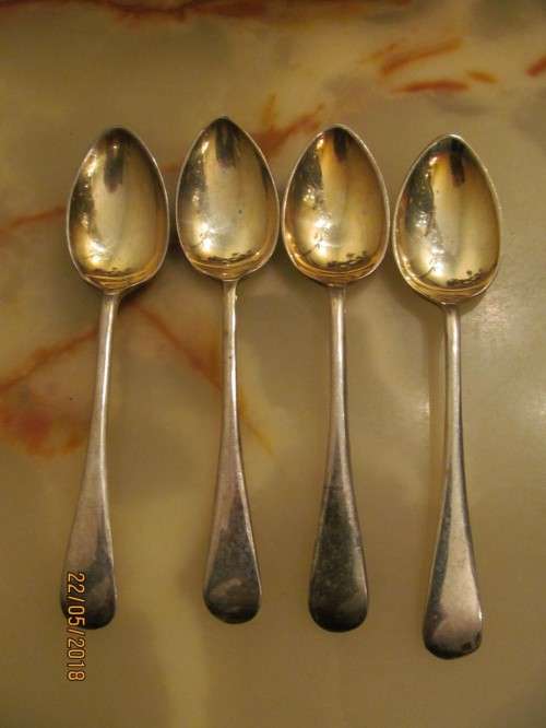 Cutlery - VINERS & HALL !! Vintage Part Set of Four Silver Plated ...