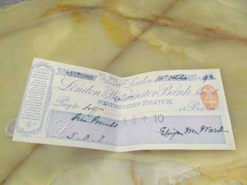 Numismatic collectables - LONDON BANK !! Extremely Rare Antique 1892 5 ...