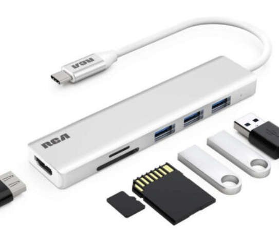 USB Hubs - Usb C multi function adaptor hdmi usb 3 memory card slot for ...