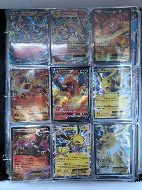 Trading Cards - Pokémon Rare card collection including leather album ...