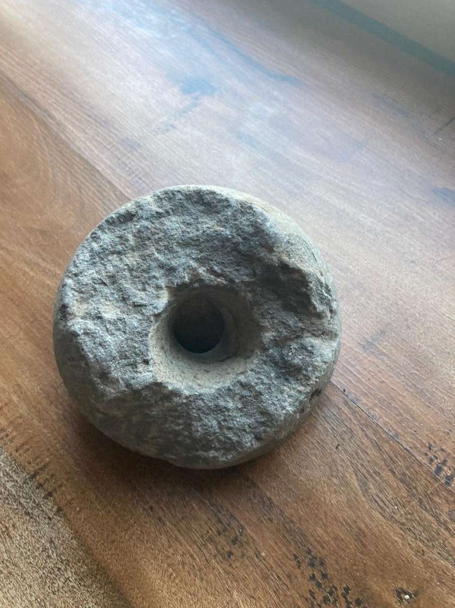 Crystals, Gemstones & Stones - Late Entry-Extremely rare bored stone ...