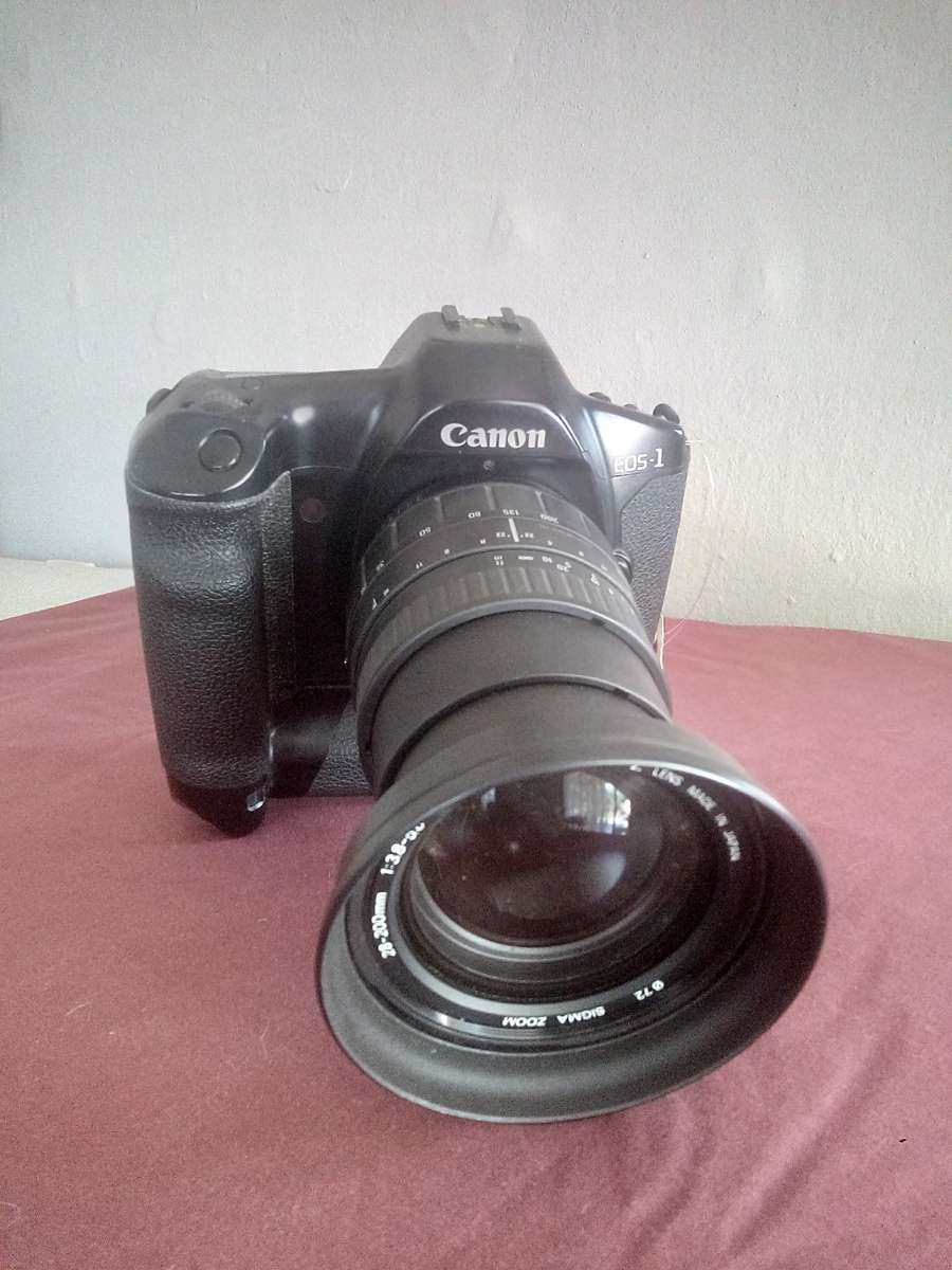 Cameras - Canon EOS-1 Camera with Sigma Zoom 28-200mm Lens for sale in ...