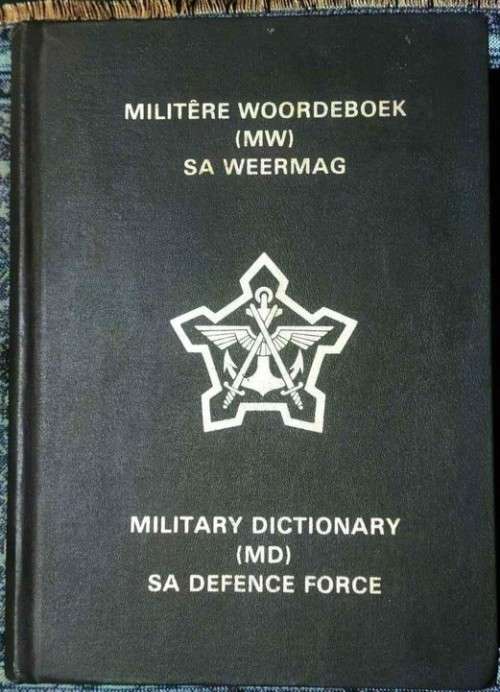 Books - Militere Woordeboek S A Weermag / Military Dictionary S A ...