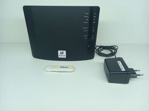 Modems - MWEB Technicolor TG589vn v3 WiFi Modem Router + FREE Telkom ...