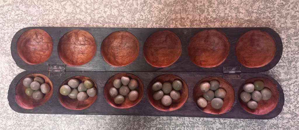 Ethnic & Tribal Art - Vintage African portable Mancala with original ...