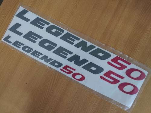 Decals - Toyota Legend 50 Vinyl Sticker Set High Quality Decal was ...