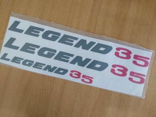 Decals - Toyota Legend 35 Vinyl Sticker Set High Quality Decal was ...