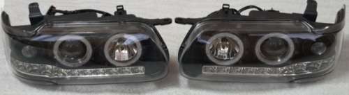 Headlights - Toyota Tazz Headlamp - Angel Eye Led + Drl Incl Corner ...