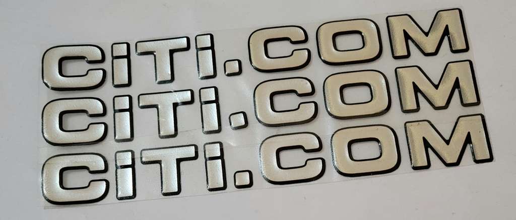 Other Decals & Emblems - VW CITI.COM Bubble Sticker Kit for sale in ...