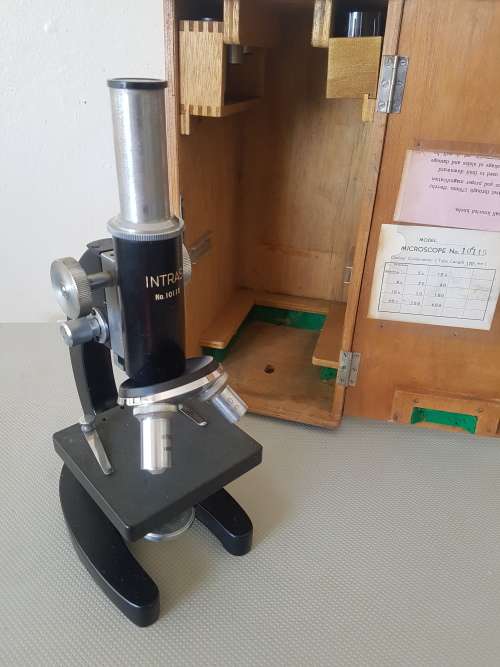 Wooden Box For Microscope at Declan Thwaites blog