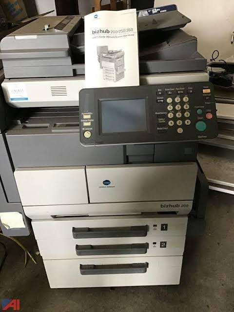 Printers - Heavy Duty Konica-Minolta Bizhub 250, in excellent condition ...