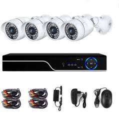 CCTV & CCTV Kits - Anni 4 Channel AHD CCTV SYSTEM, Full HD 1080p IR ...
