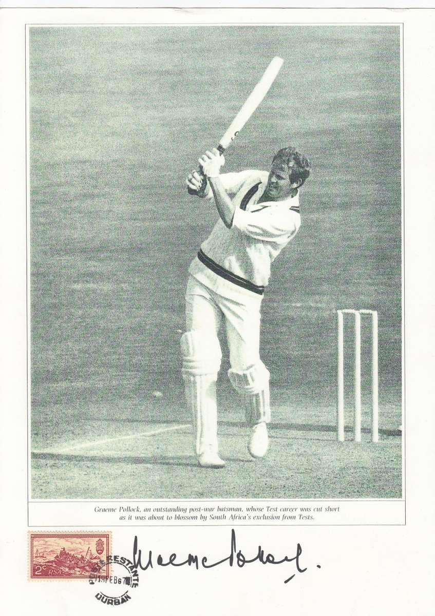 Other Antiques & Collectables - SCARCE GRAHAM POLLOCK GENUINE SIGNATURE ...