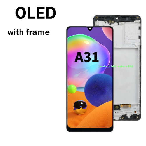 LCD Screens - Samsung Galaxy A31 SM-A315 OLED LCD with frame with ...