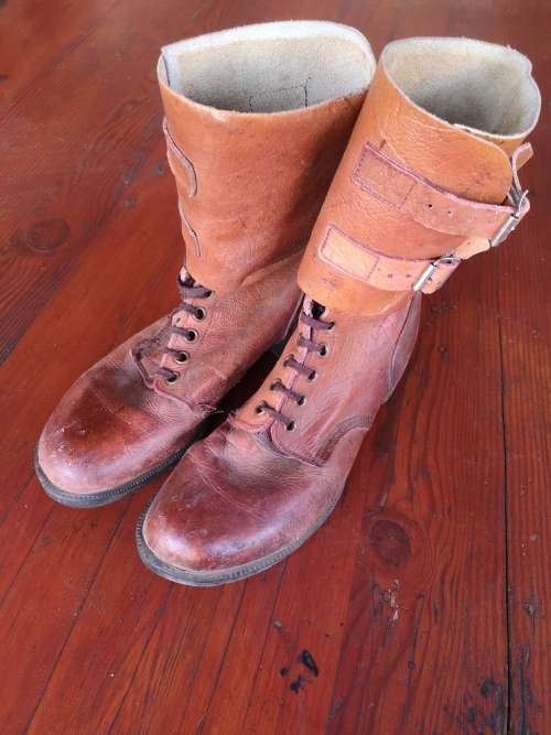 Uniforms - Rhodesian style double buckle combat boots Sz 10 was sold ...