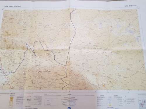 Maps - Map, 3018, Loeriesfontein, 1:250 000 was listed for R180.00 on ...