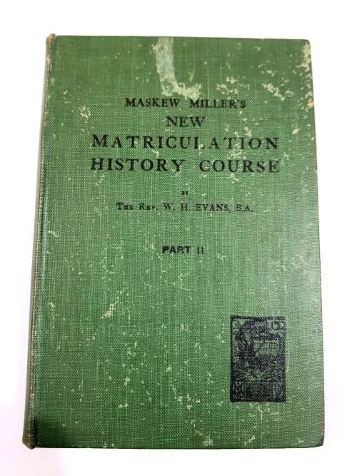 Other Non-Fiction - Maskew Miller`s New Matriculation History Course ...