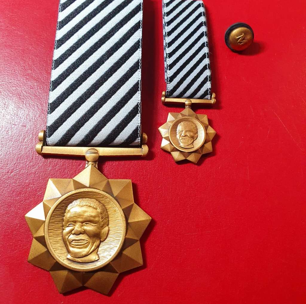 SADF & SANDF - 2013 SANDF The Attendance of Mandelas Funeral Bronze ...